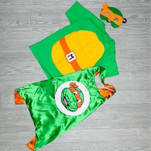 Handmade | Costumes | Teenage Mutant Ninja Turtle Michelangelo Shirt ...